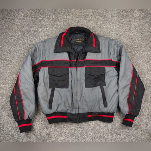 Yamaha | Jackets & Coats | Vtg Yamaha Jacket Women Xl Gray Maxim Wear ...